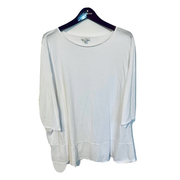 J. Jill | Tops | Pure Jill J Jill Top Plus Size 4x Tunic Blouse White ...